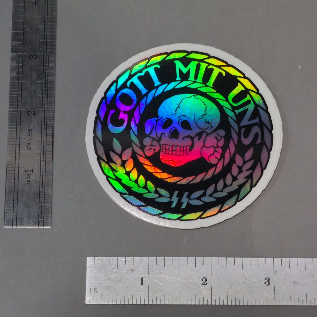 Gott Mit Uns – Sticker – goyimtv.shop